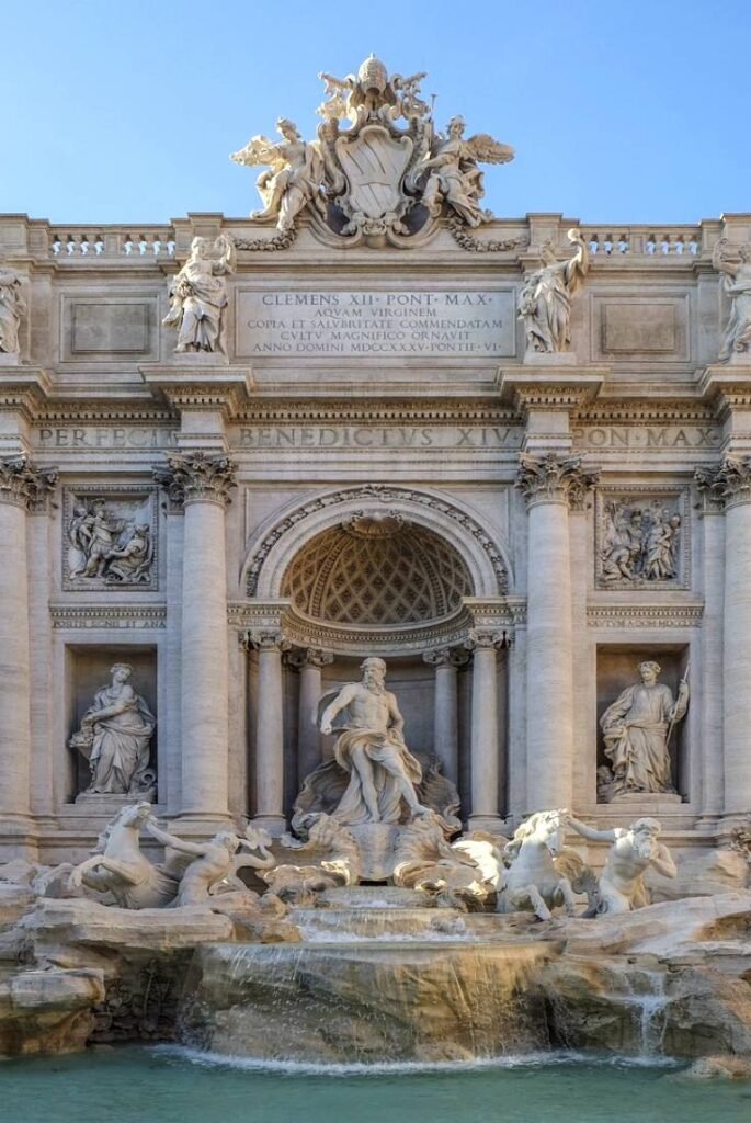 Rome Fontana di Trevi: The Iconic Coin Toss Tradition of Trevi Fountain ...